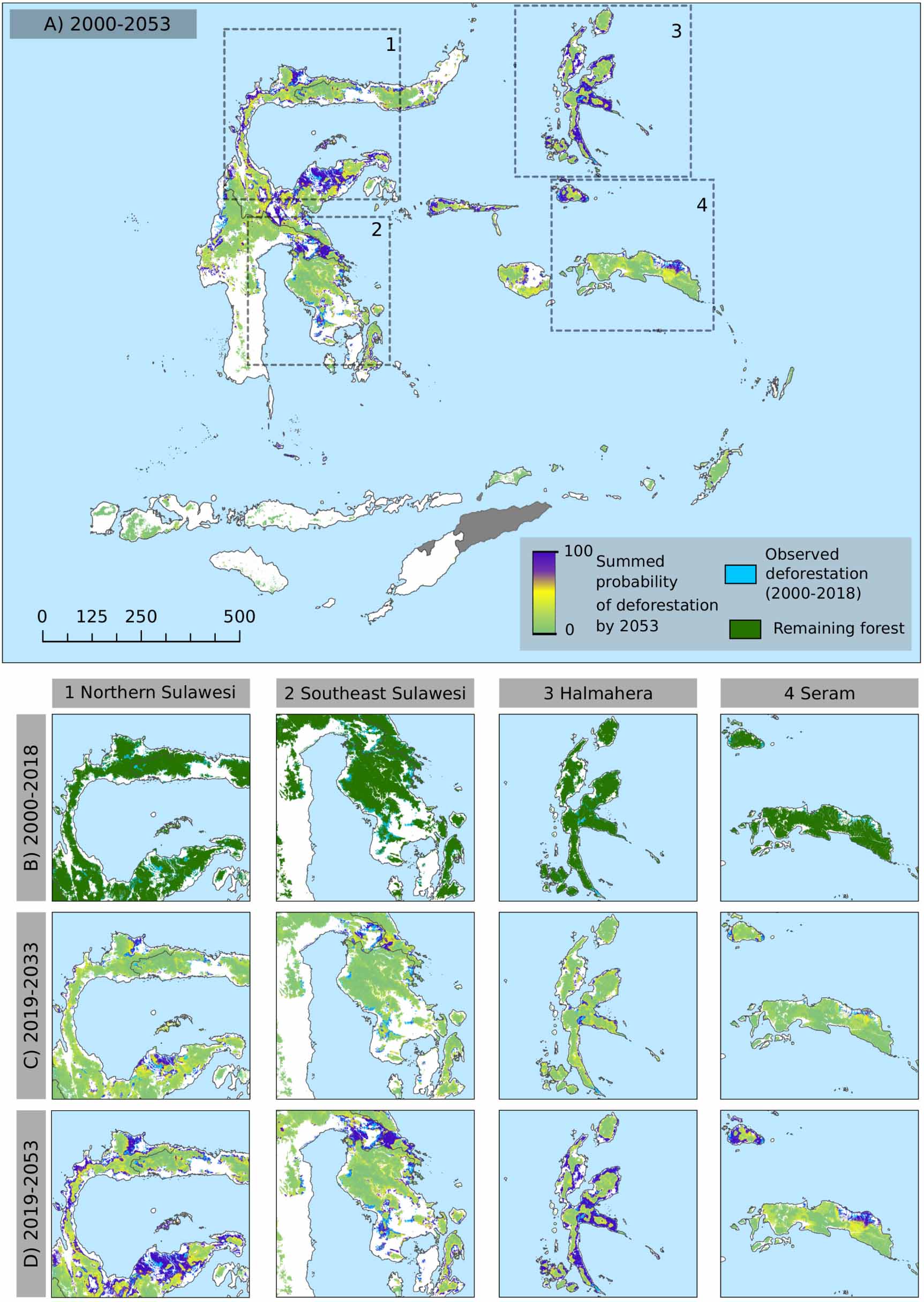 Emerging threats from deforestation and forest fragmentation in the ...