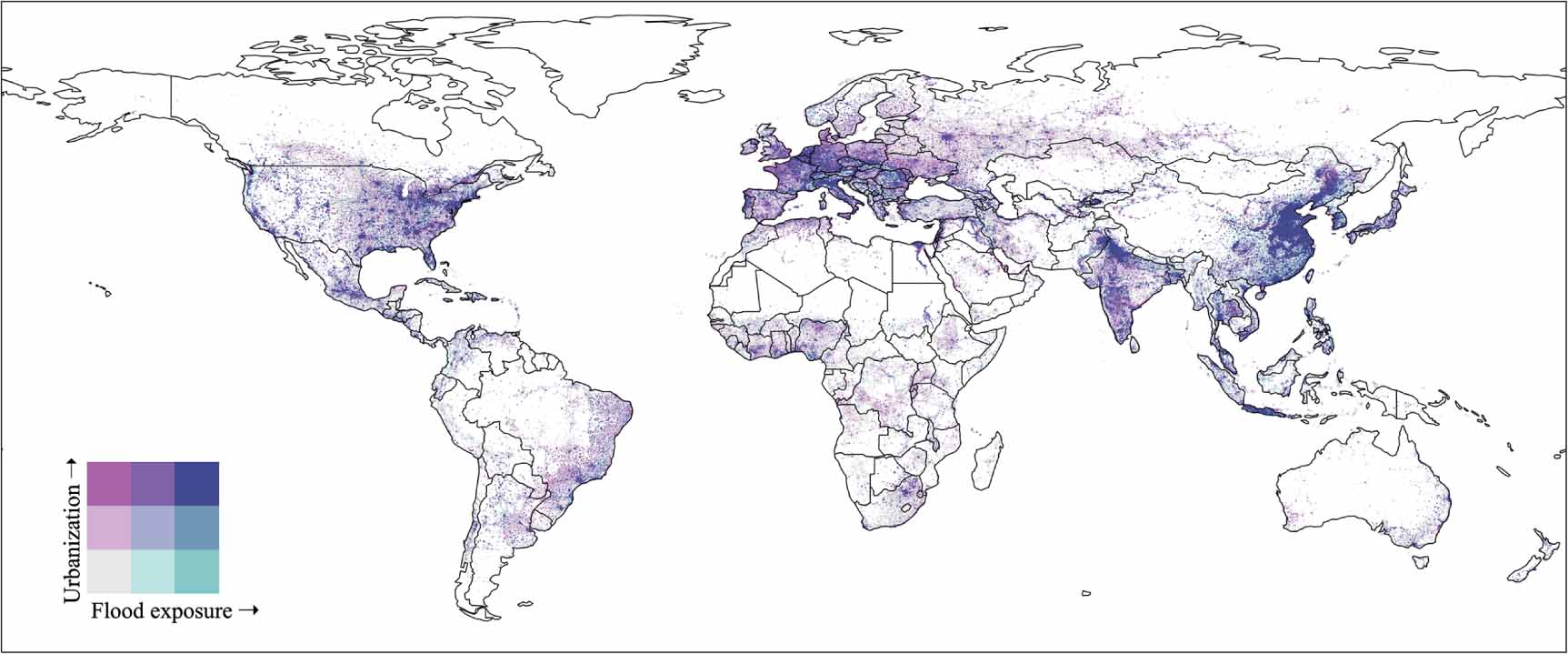 Urbanizing the floodplain: global changes of imperviousness in flood ...