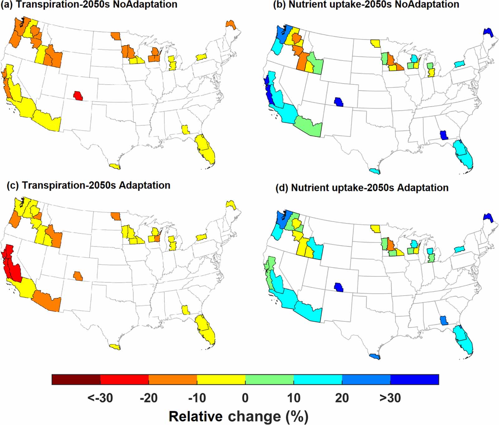 Potential benefits of climate change for potatoes in the United States ...