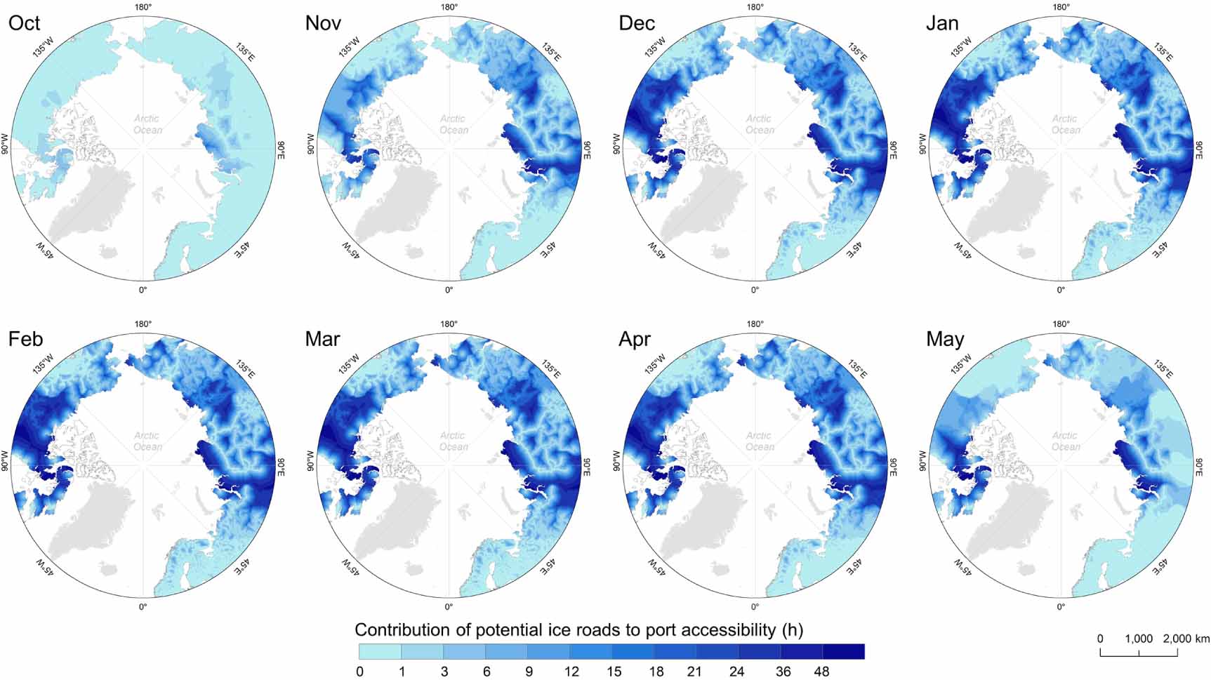 Warmer winters are reducing potential ice roads and port accessibility ...