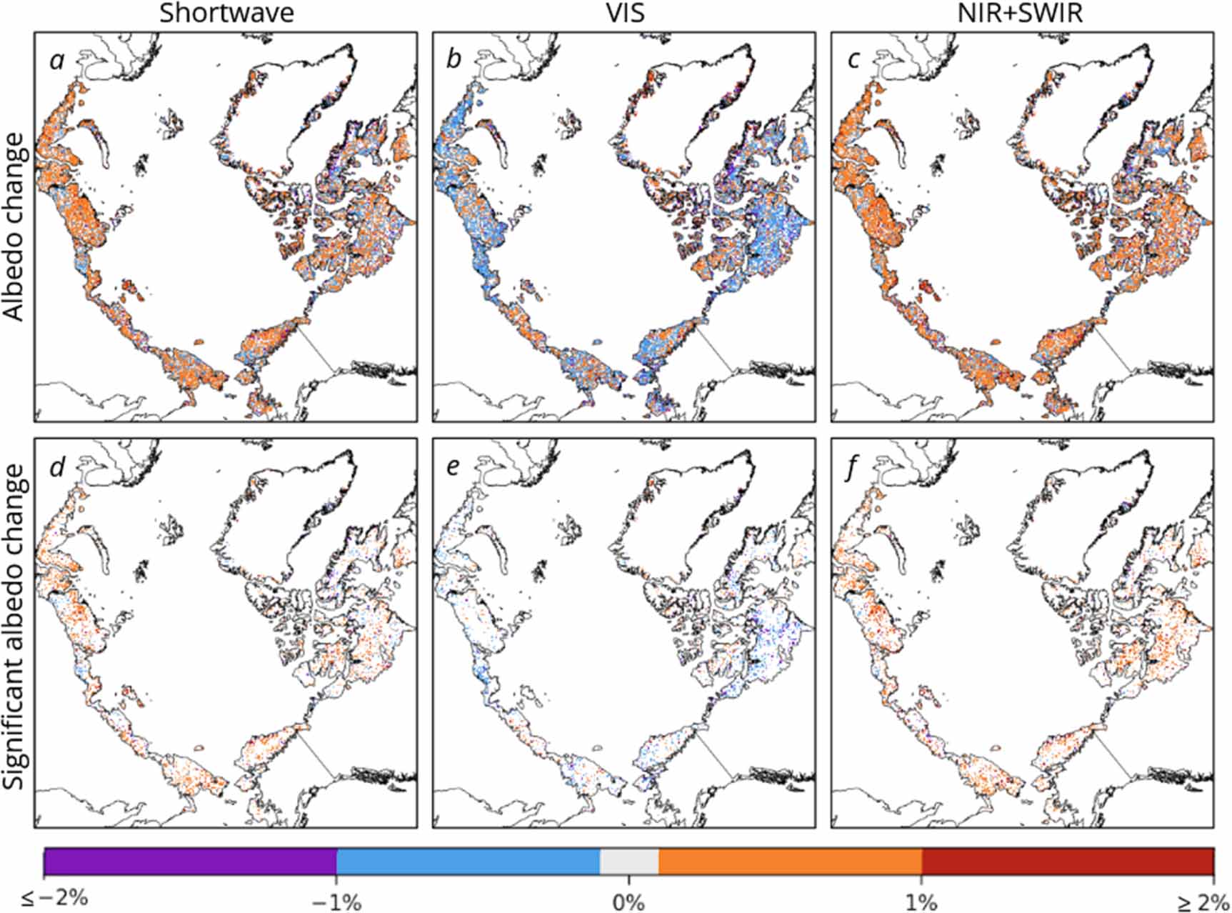 Mid-summer snow-free albedo across the Arctic tundra was mostly stable ...