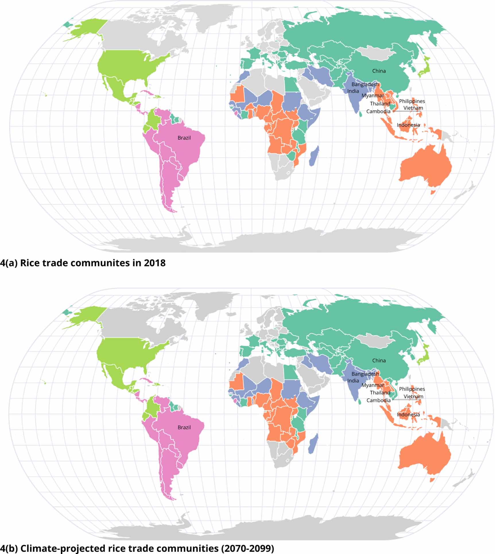 Impacts of climate change on global food trade networks - IOPscience