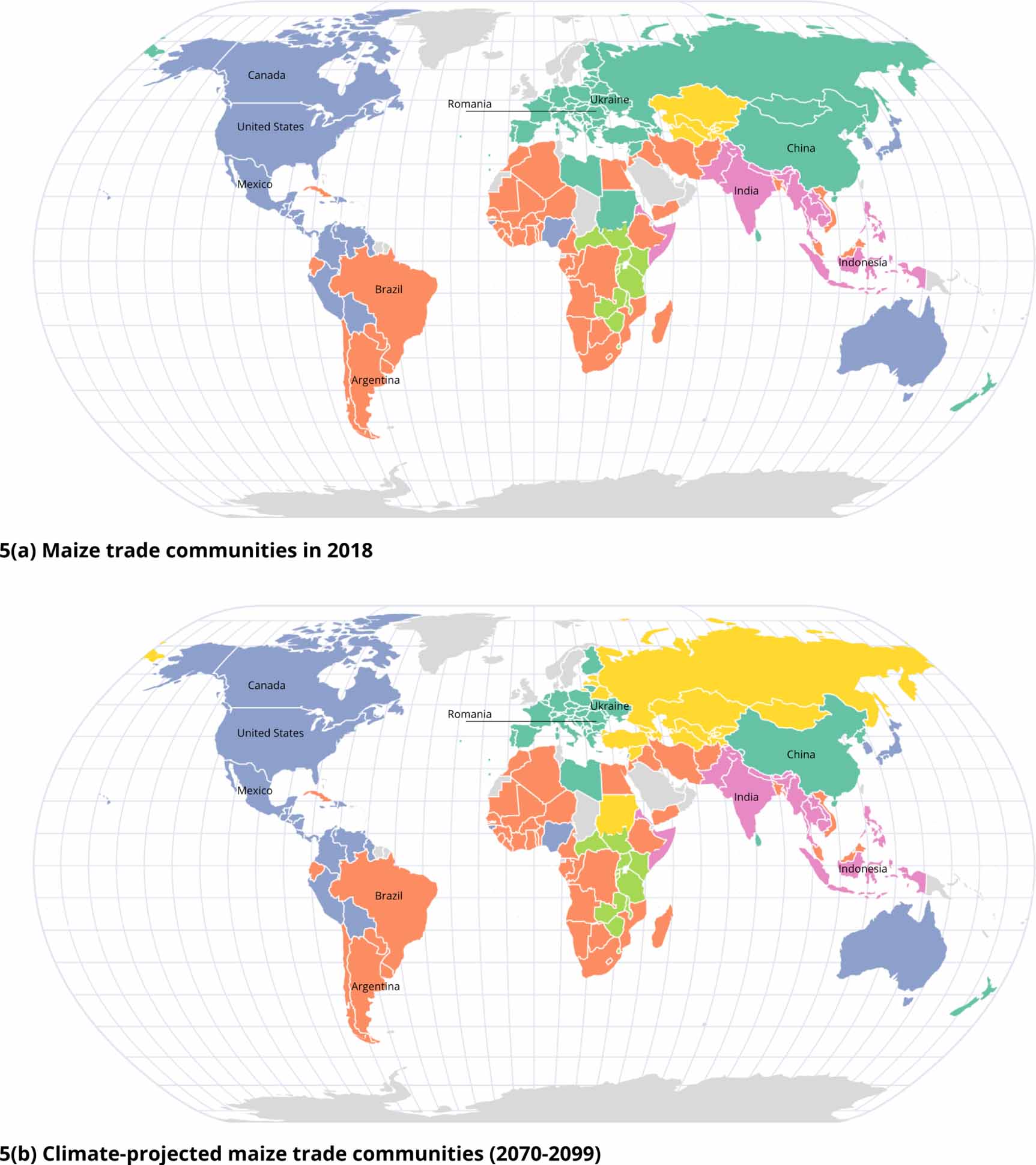 Impacts of climate change on global food trade networks - IOPscience