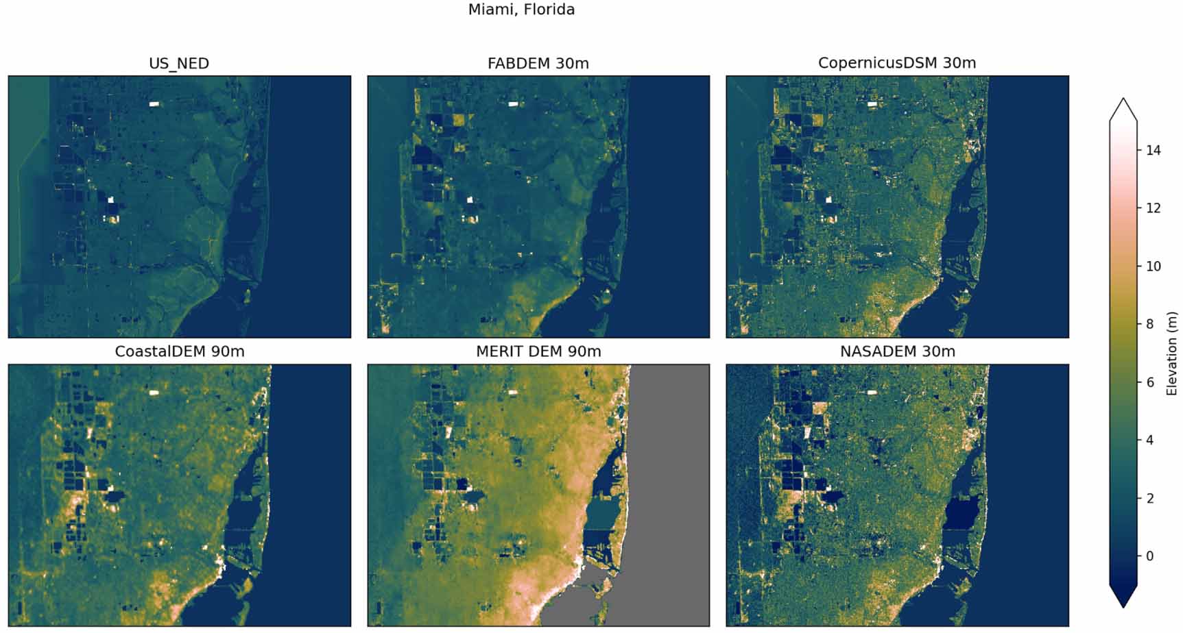 A 30 m global map of elevation with forests and buildings removed ...