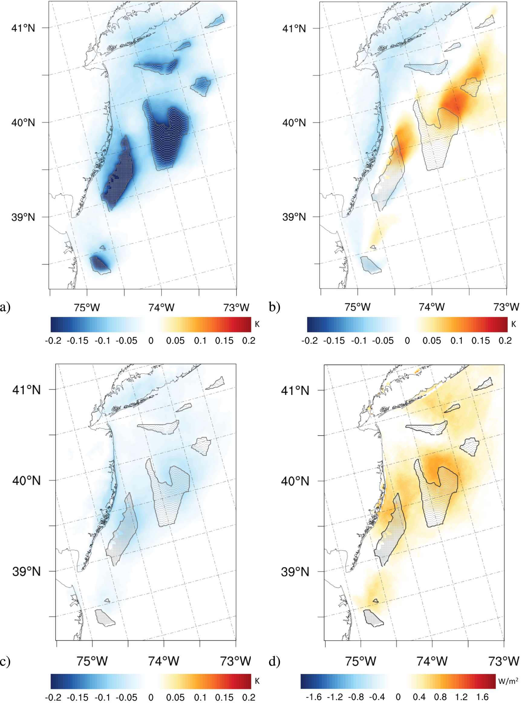 Surface impacts of large offshore wind farms - IOPscience