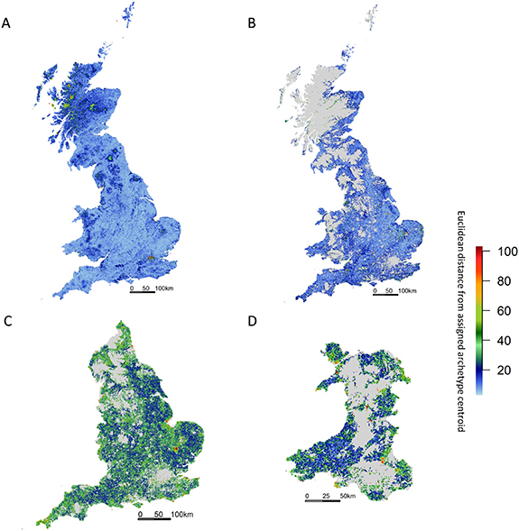 Multi-tier archetypes to characterise British landscapes, farmland and ...