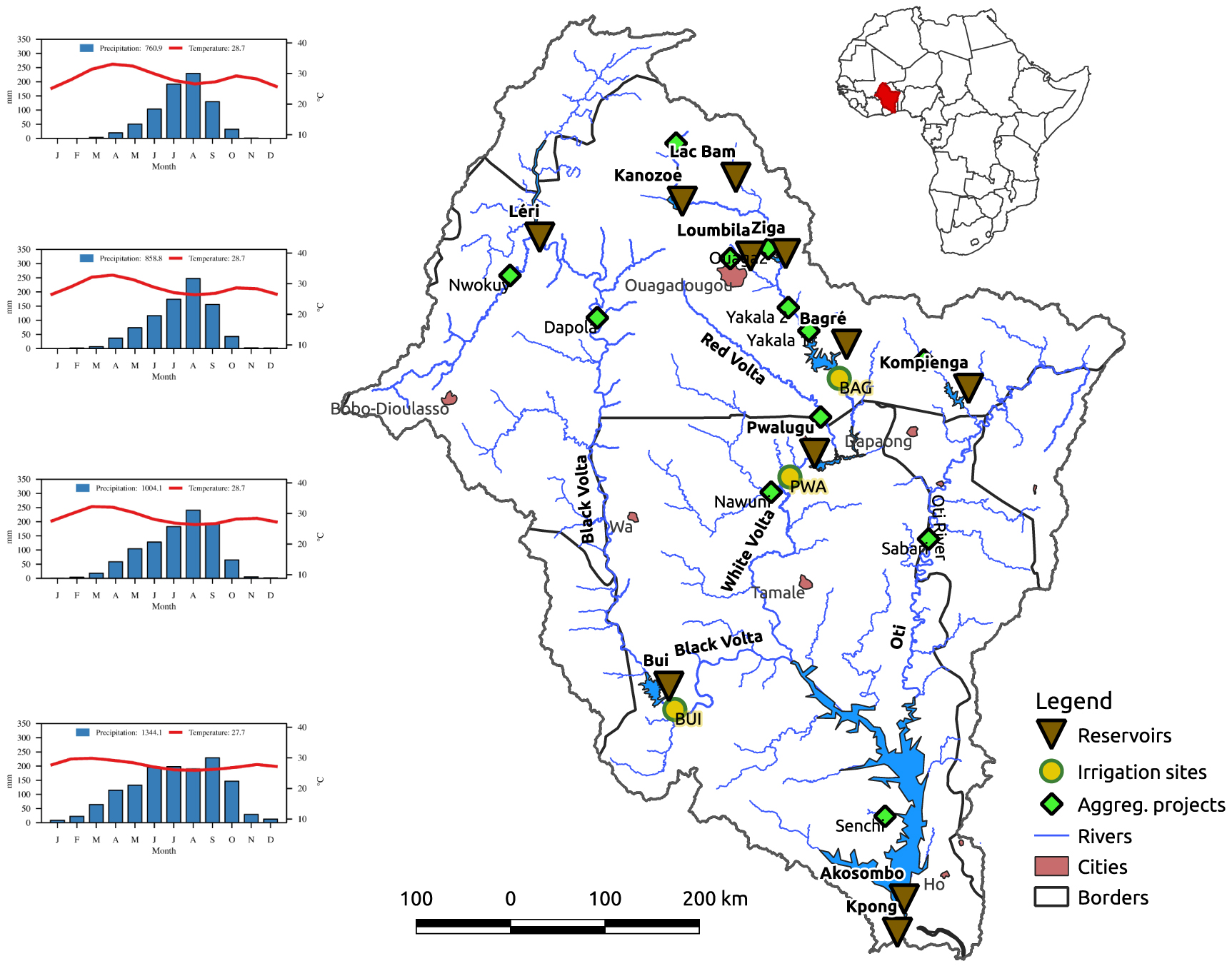 Attributing synergies and trade-offs in water resources planning and management in the Volta ...