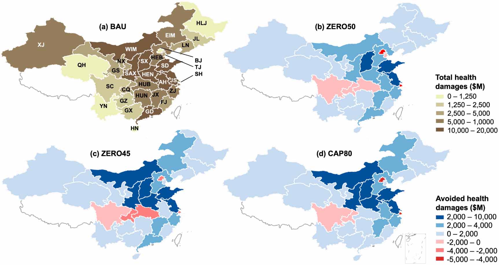 Accelerating China’s power sector decarbonization can save lives ...