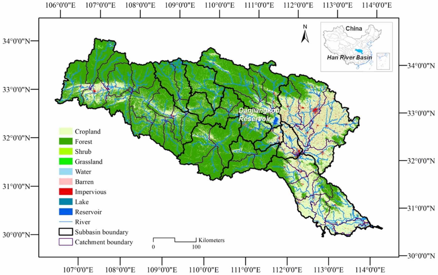 Navigating the ecosystem flood regulation service flows from subbasin ...