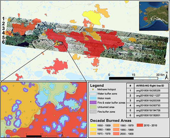 Tundra fire increases the likelihood of methane hotspot formation in ...