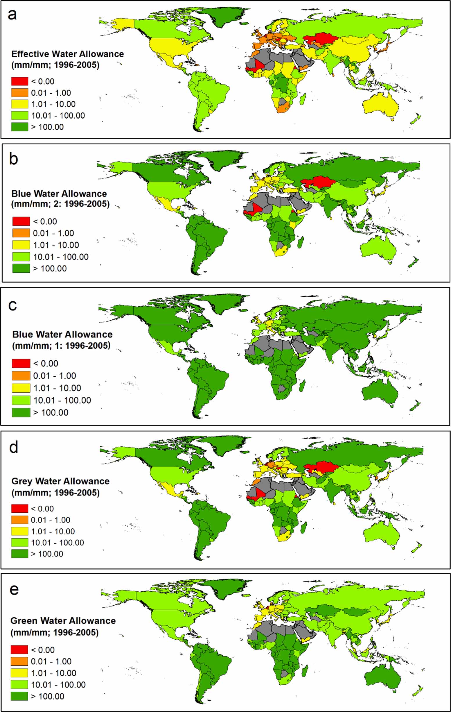 Hydrological sustainability of international virtual water trade ...
