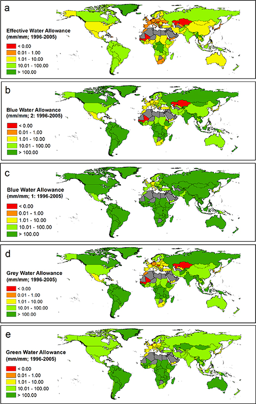 Hydrological sustainability of international virtual water trade ...