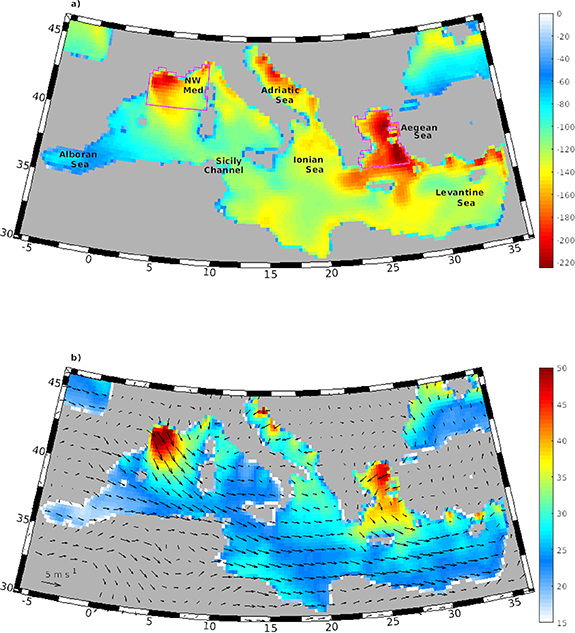Declining winter heat loss threatens continuing ocean convection at a ...