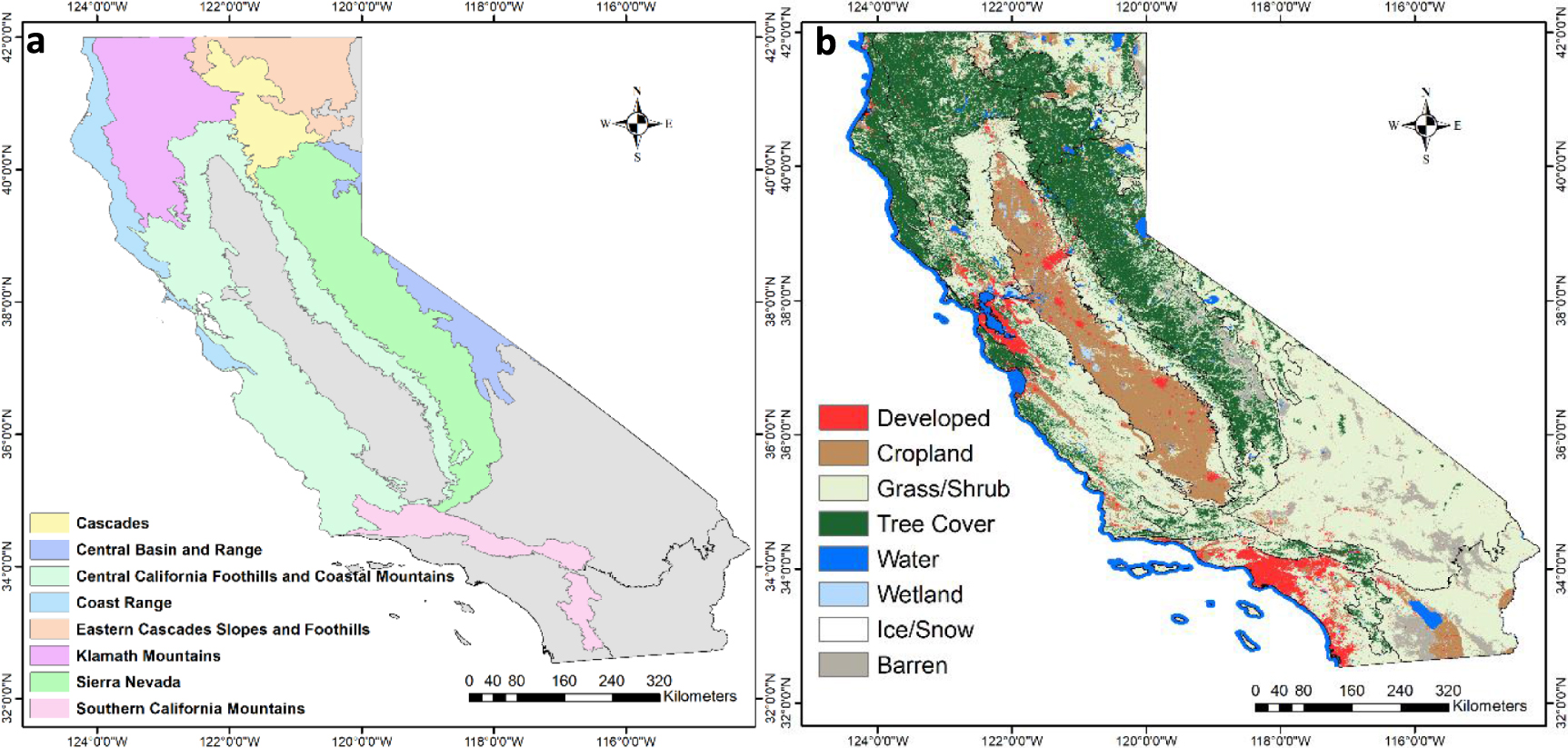 Trends in tree cover change over three decades related to interannual ...