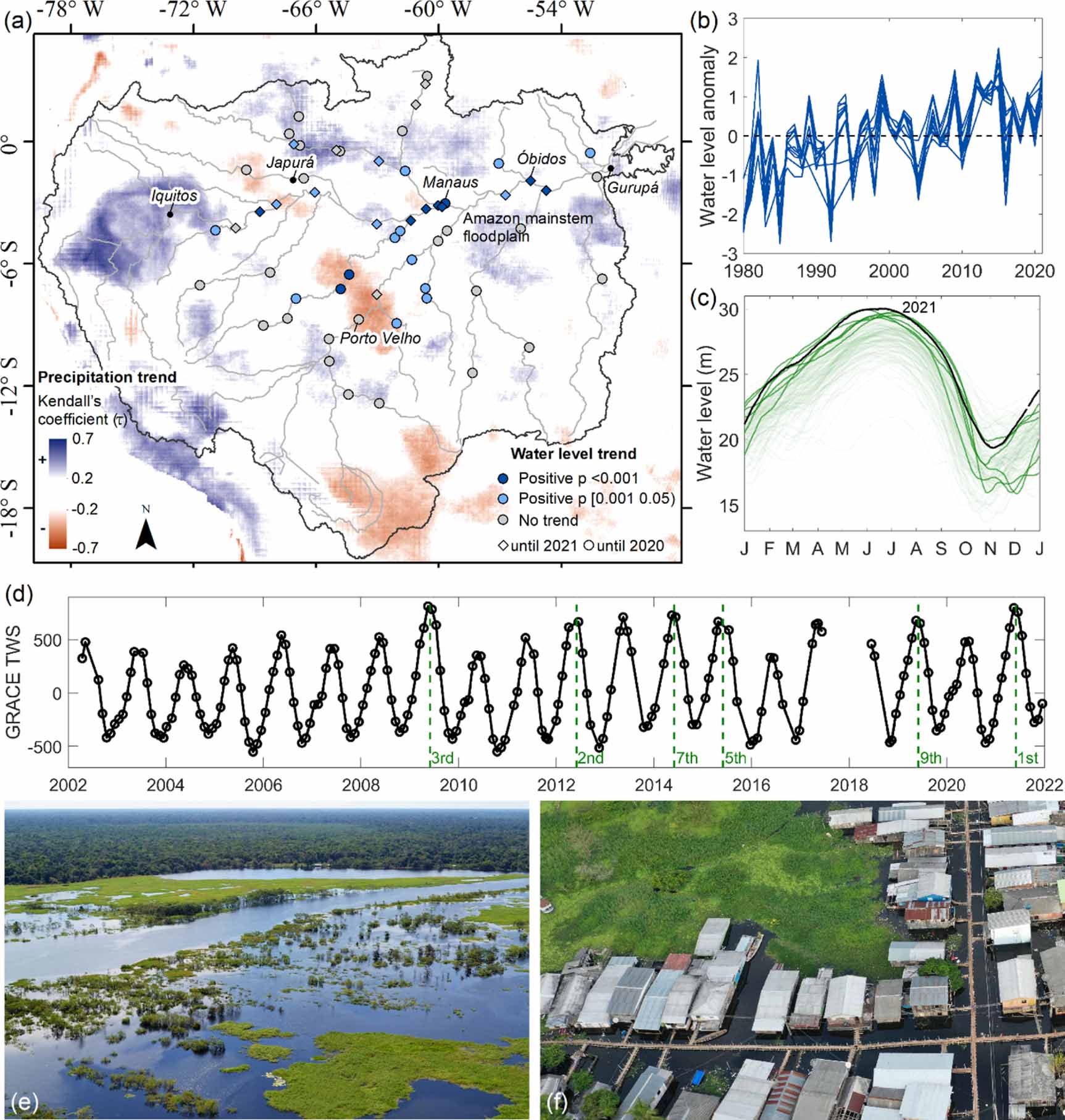 Increased floodplain inundation in the Amazon since 1980 - IOPscience