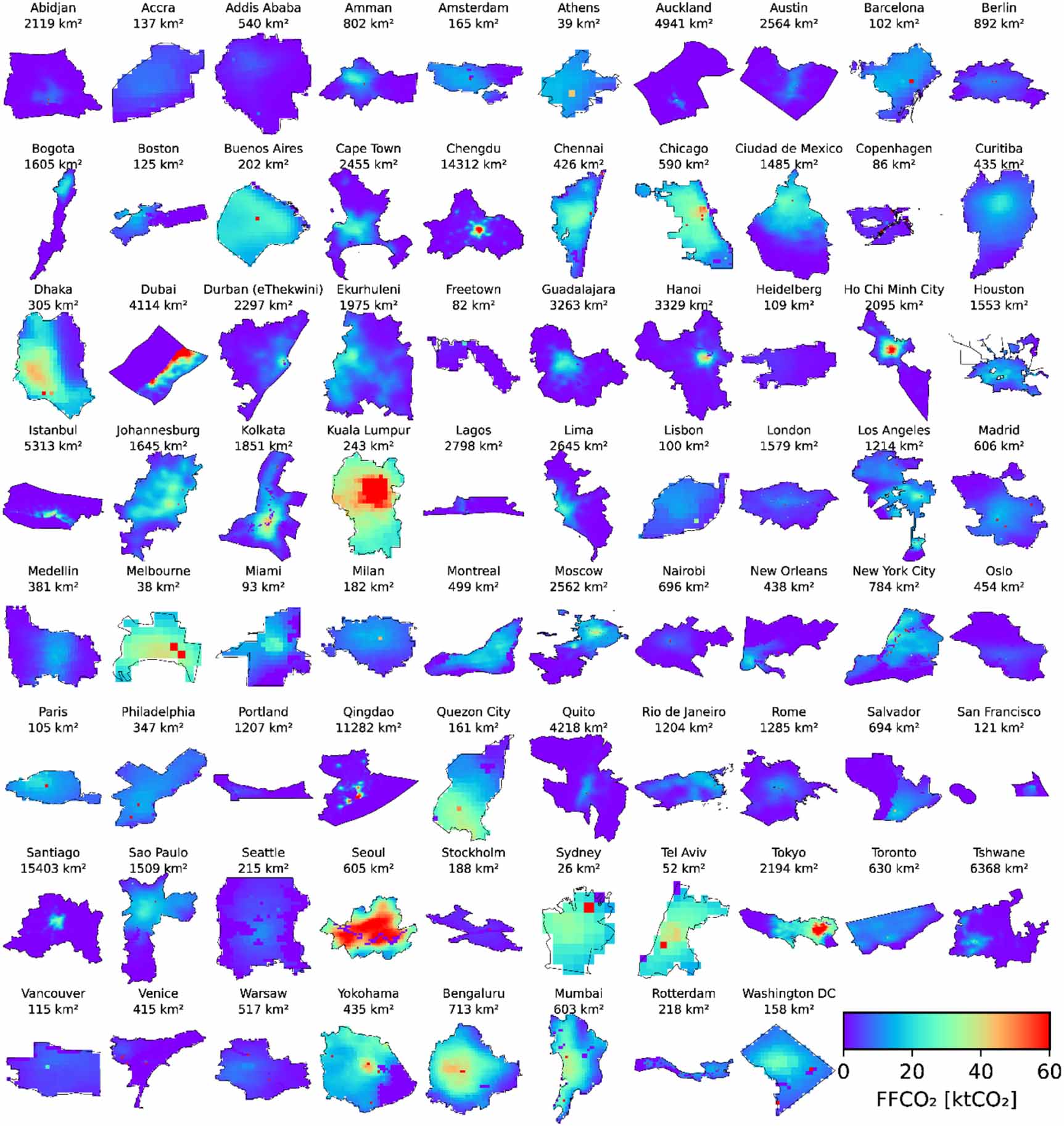 CO2 emissions from C40 cities: citywide emission inventories and ...