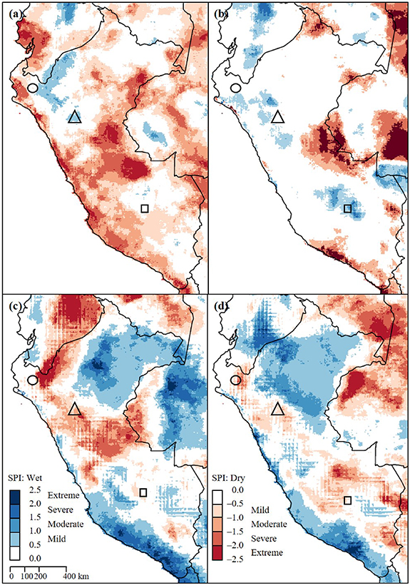 Satellite-derived forest canopy greenness shows differential drought ...
