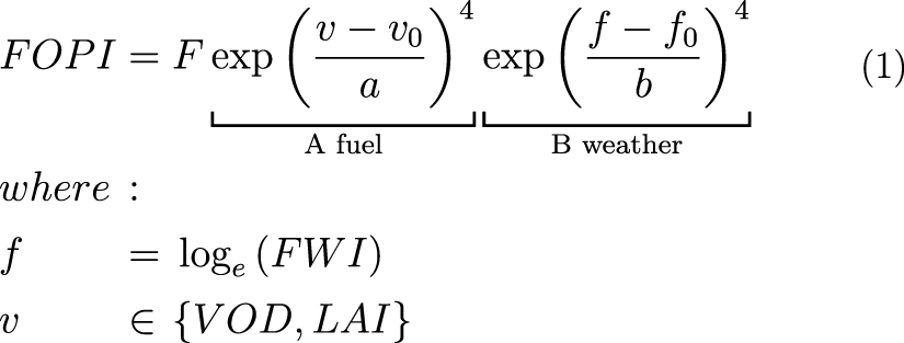 Accounting for fuel in fire danger forecasts: the fire occurrence ...