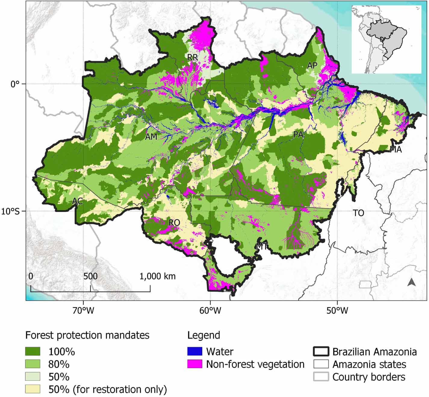 Impact of land tenure on deforestation control and forest restoration ...