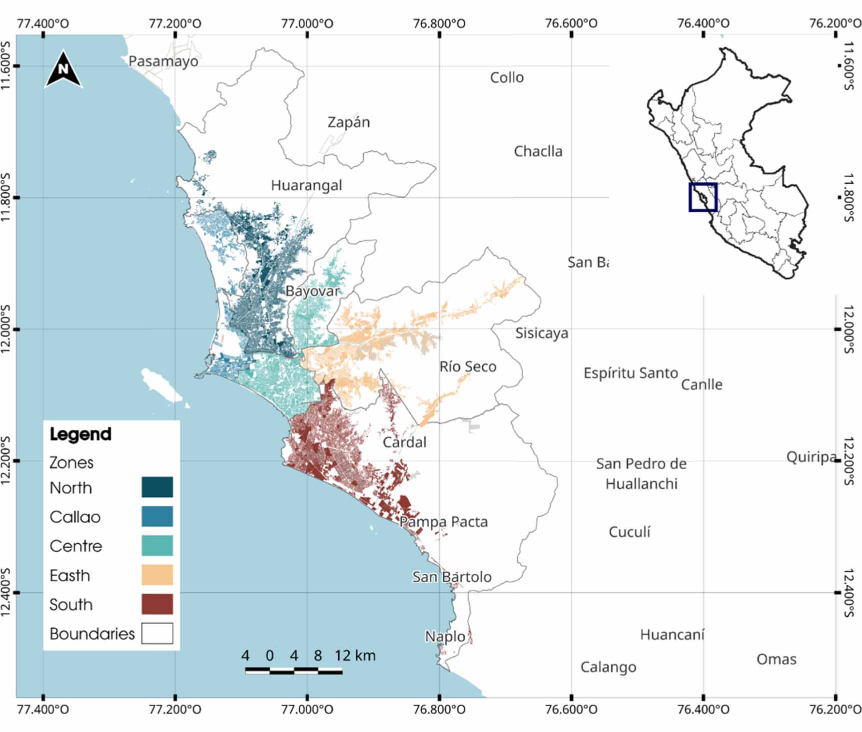 Disproportionate exposure to surface-urban heat islands across vulnerable populations in Lima ...