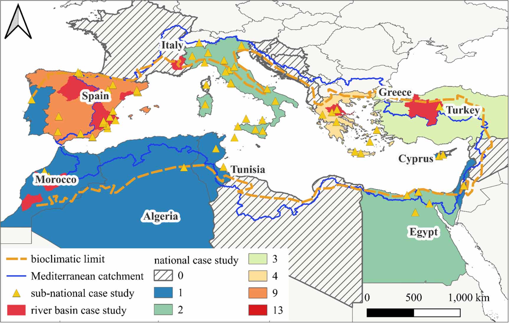 A review of water-energy-food-ecosystems Nexus research in the ...