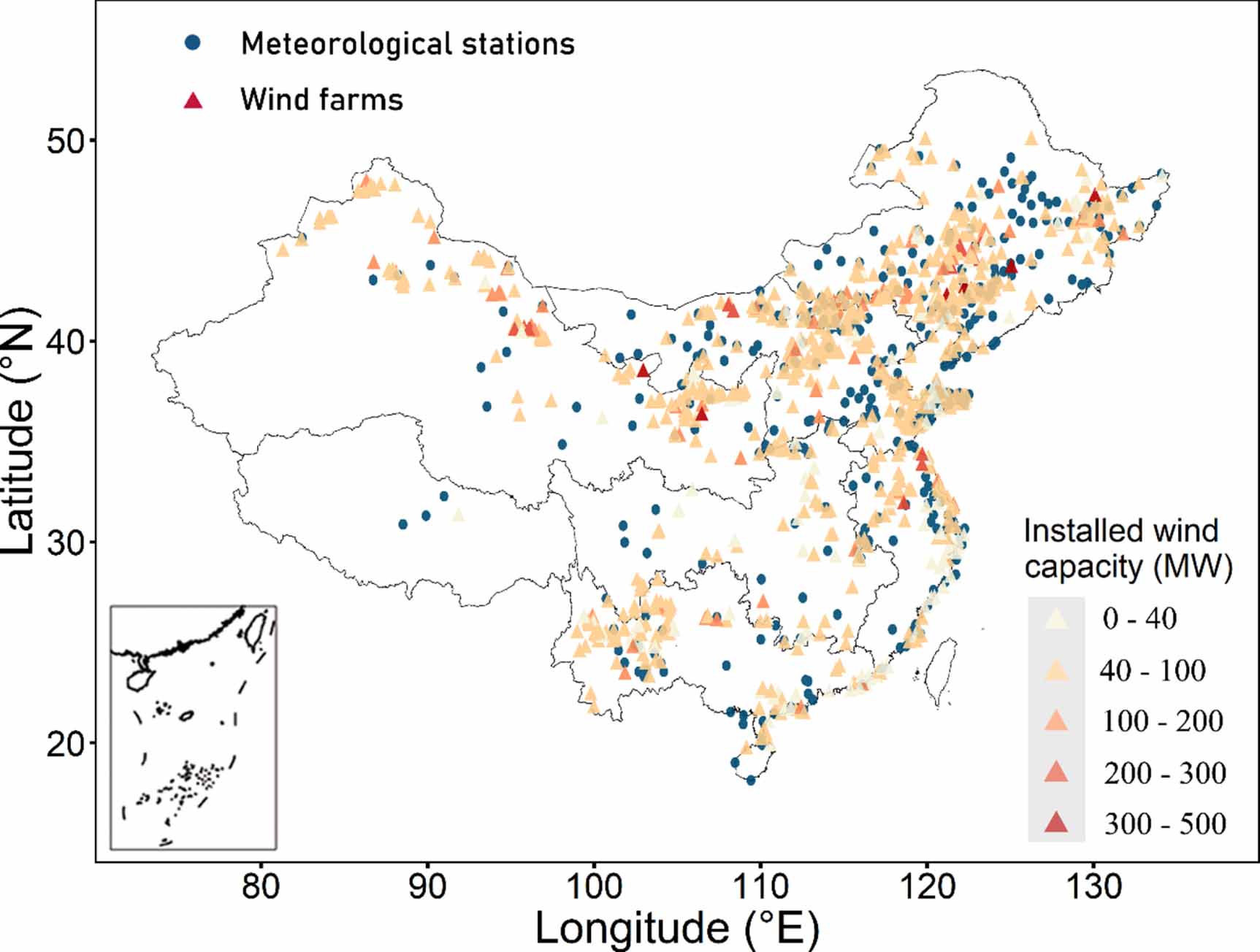 Wind resource droughts in China - IOPscience