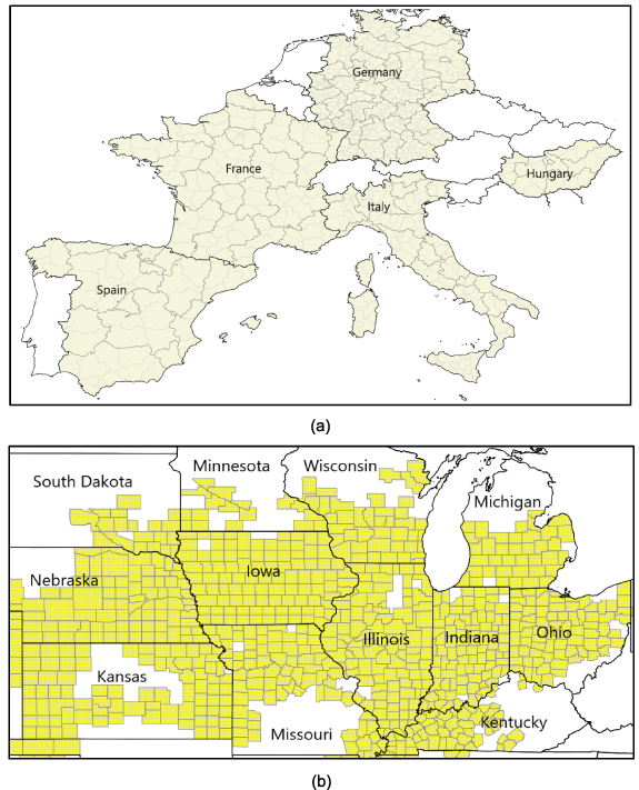 A weakly supervised framework for high-resolution crop yield forecasts - IOPscience