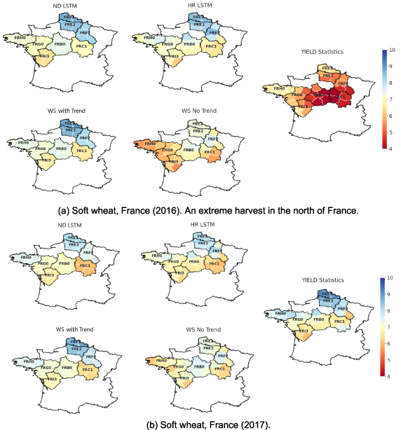A weakly supervised framework for high-resolution crop yield forecasts - IOPscience