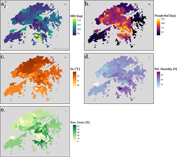 Wet-bulb temperatures reveal inequitable heat risk following climate ...