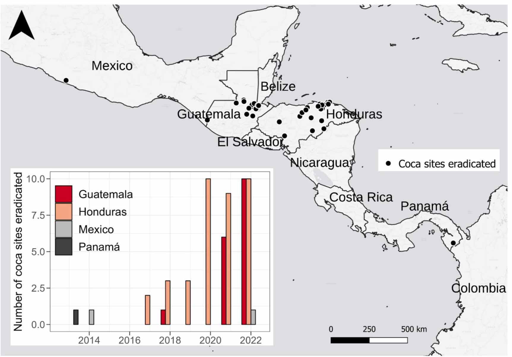 Central America's agro-ecological suitability for cultivating coca ...