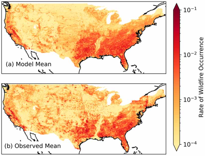 Modelling the daily probability of wildfire occurrence in the ...