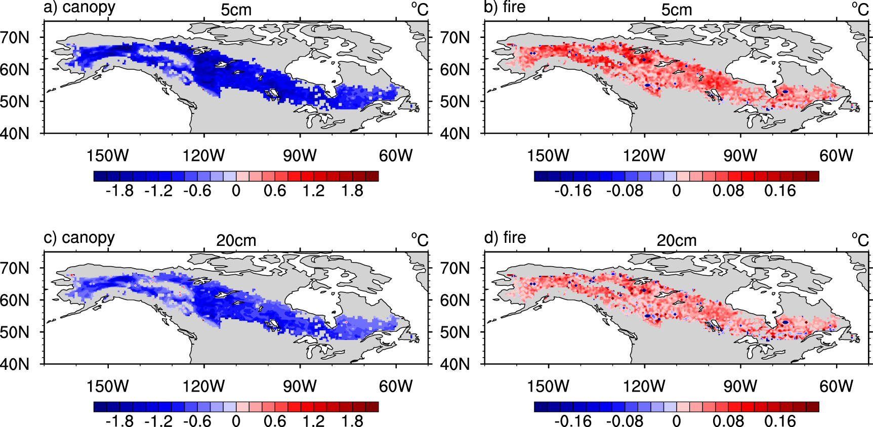Impacts of wildfires on boreal forest ecosystem carbon dynamics from ...