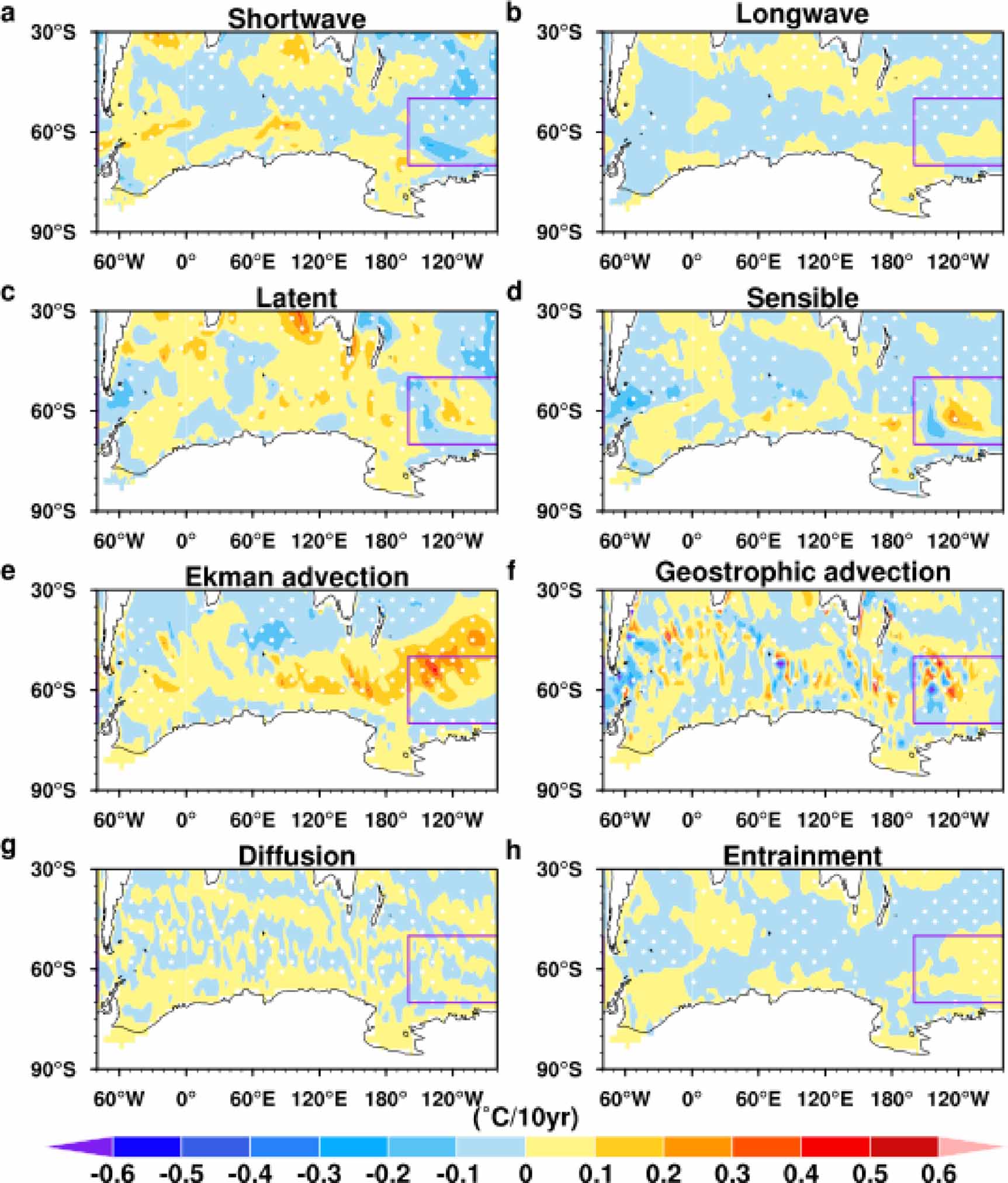 Rapid high-latitude cooling in the southeastern Pacific sector driven ...
