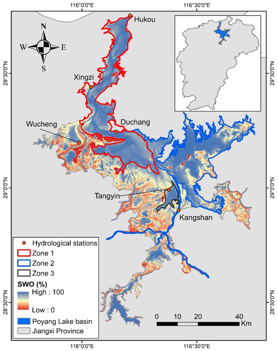 Enhanced lake elevation mapping using a zone-based method - IOPscience