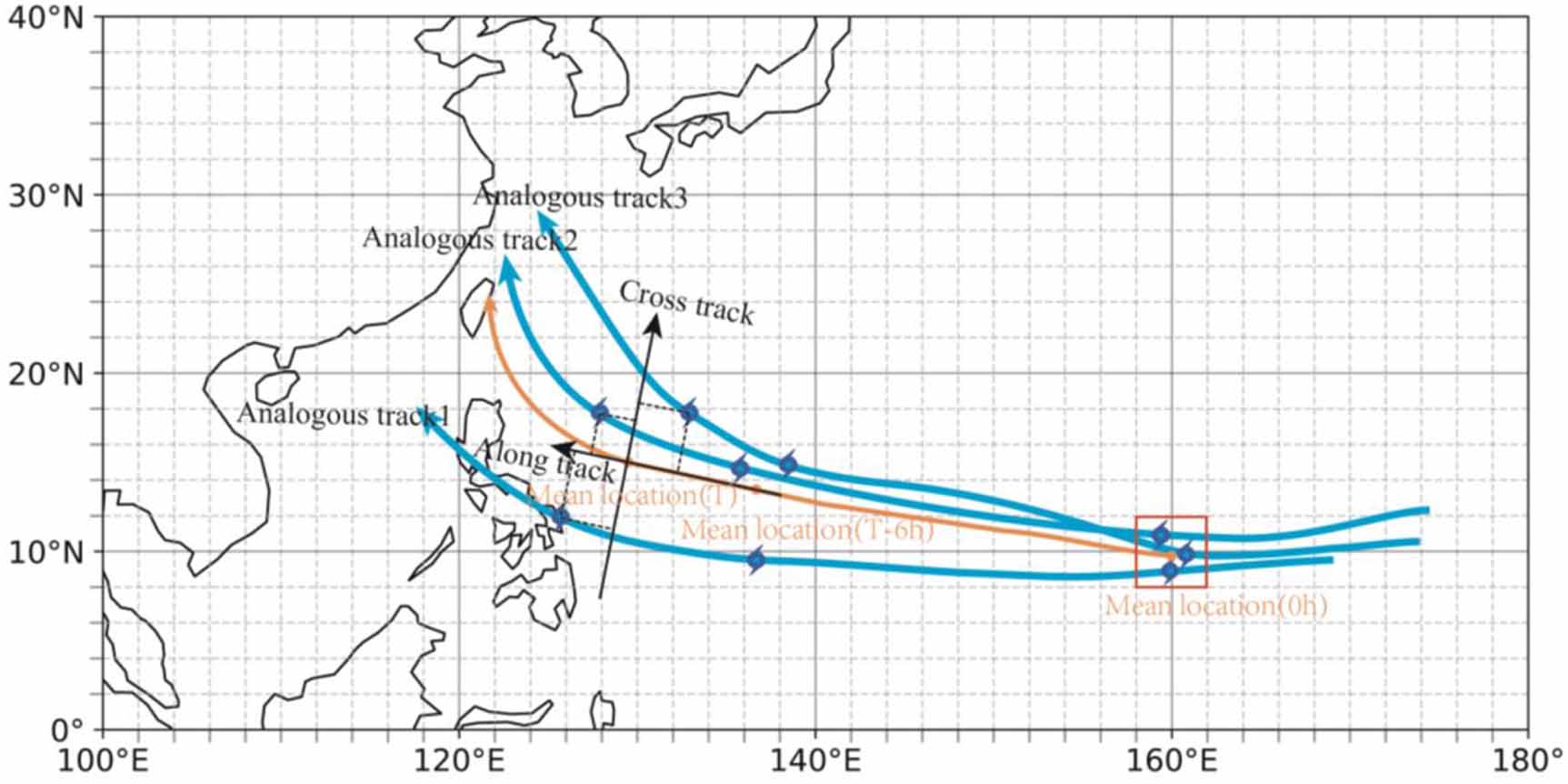 Unraveling the anisotropic pattern of track uncertainty in tropical ...
