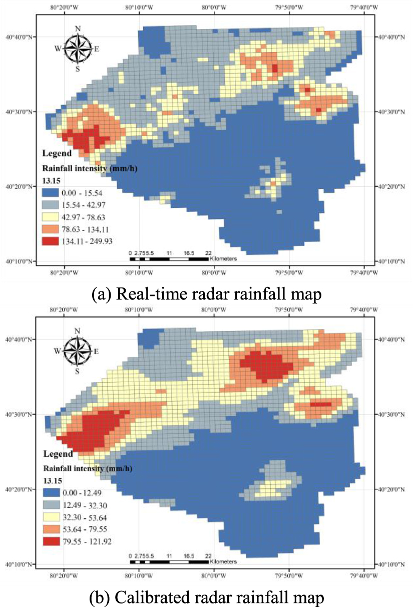 Simulation of regional rainfall observation using urban surveillance ...