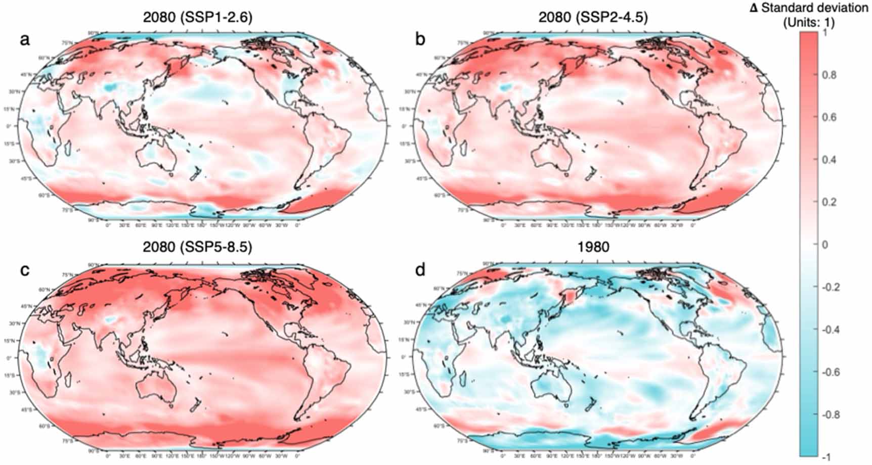 Reduced spread of simulated global warming patterns among CMIP6 models ...