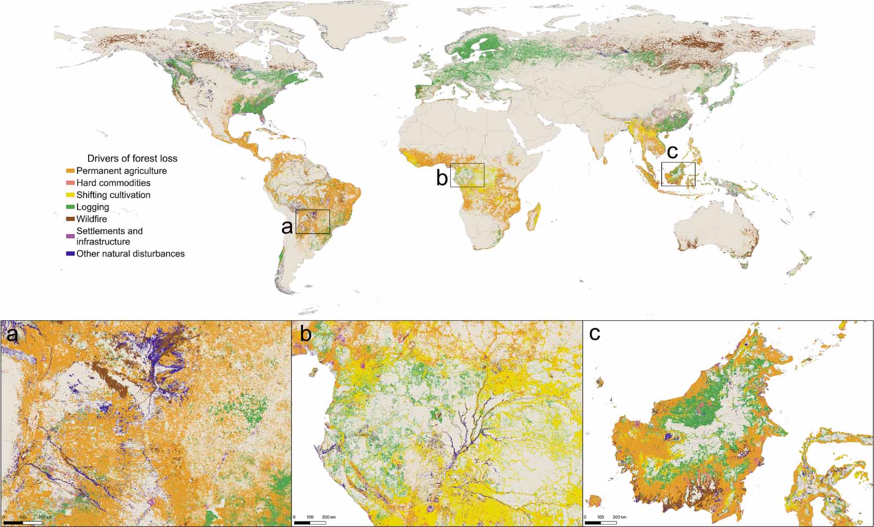 Global drivers of forest loss at 1 km resolution - IOPscience