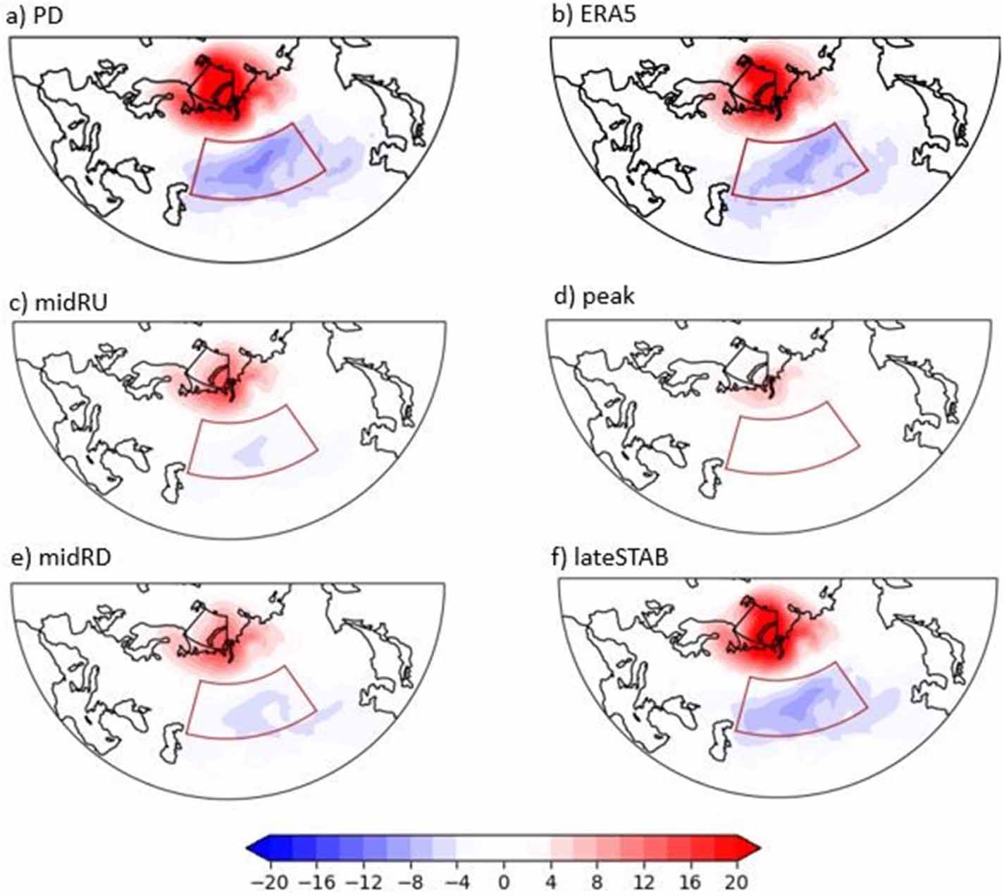 Reversal of the warm Arctic–cold Eurasia intraseasonal coupling by CO2 ...