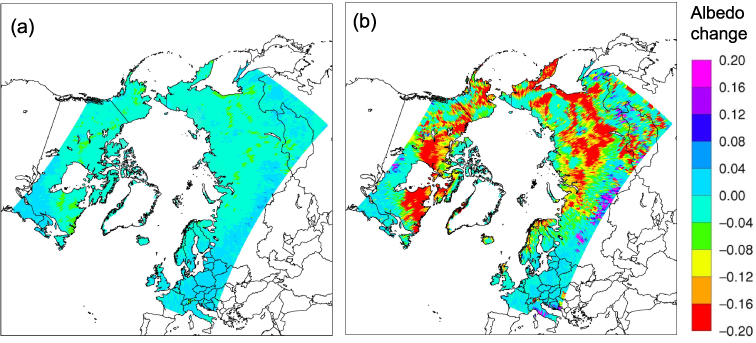 Tundra shrubification and tree-line advance amplify arctic climate ...