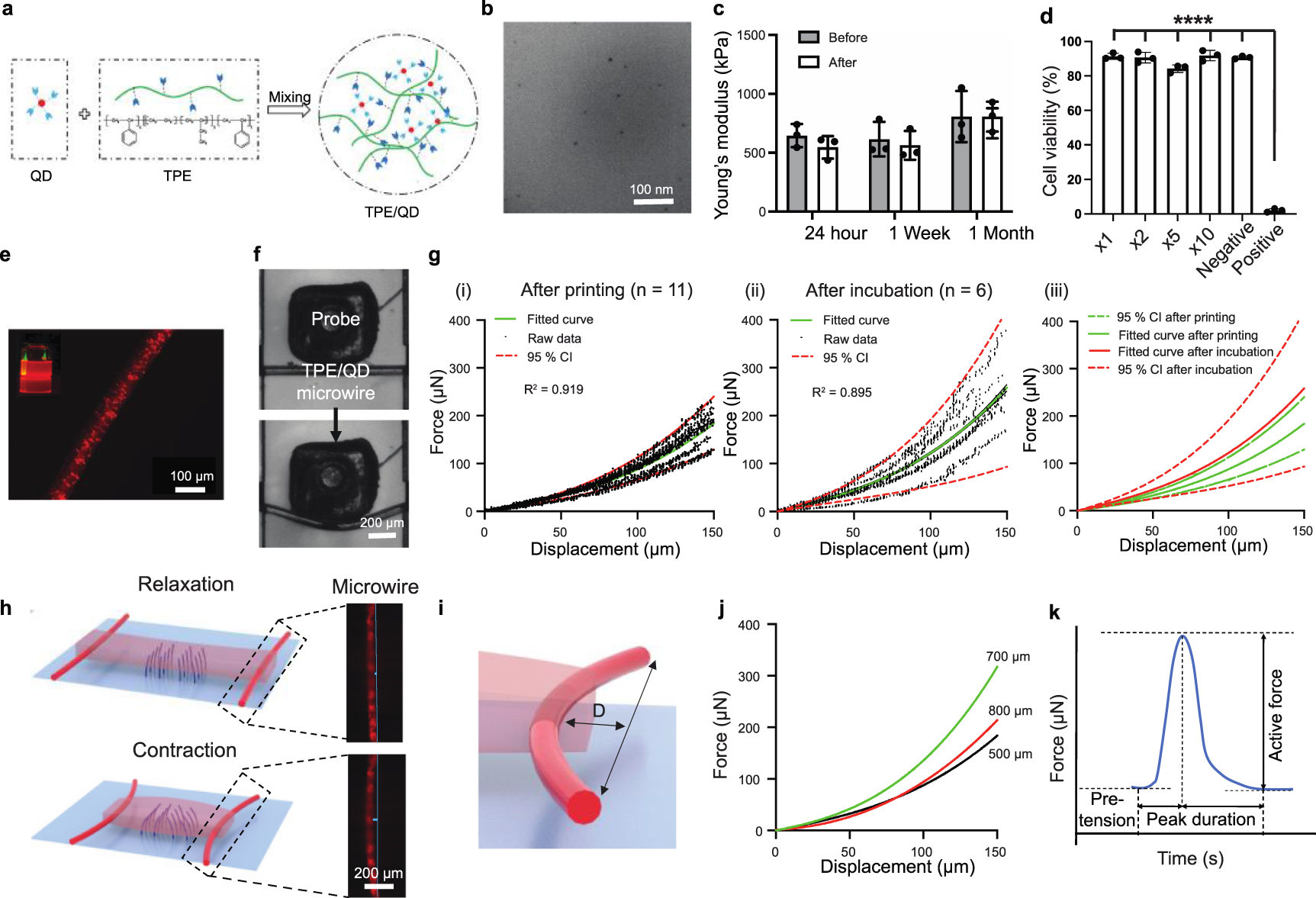 Flexible 3D printed microwires and 3D microelectrodes for heart-on-a ...