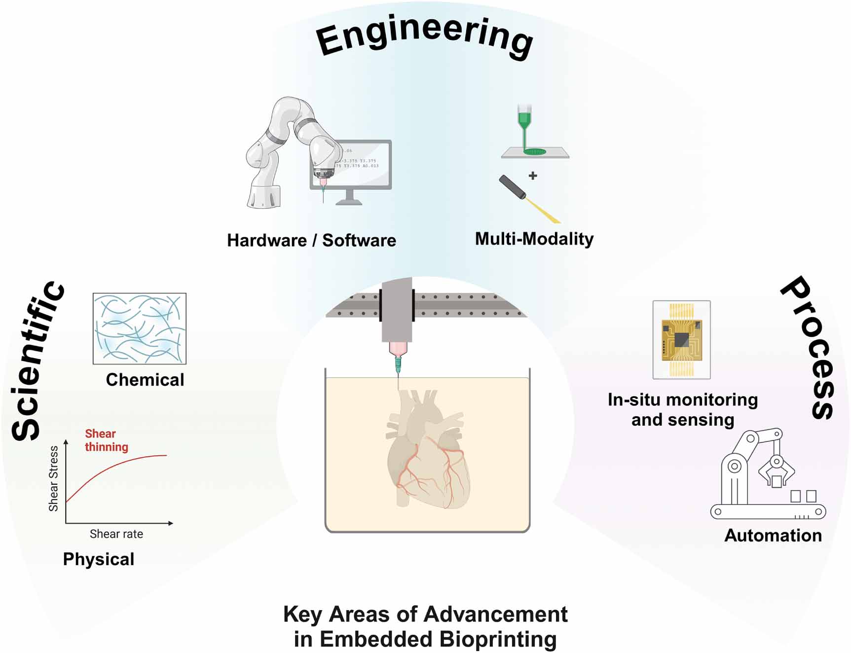 Advancing extrusion-based embedded 3D bioprinting via scientific ...