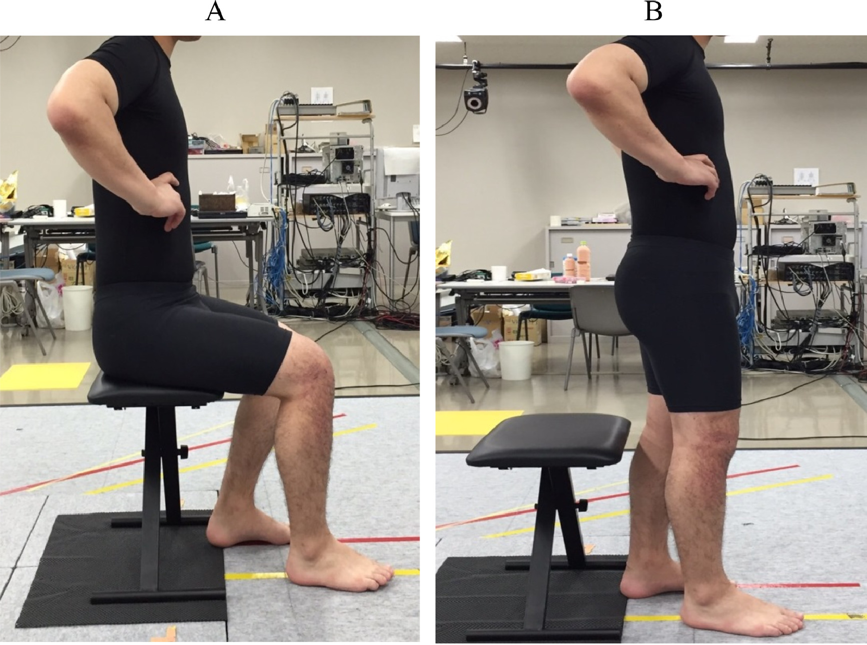 Measurement of the total body center of gravity during sit-to-stand ...
