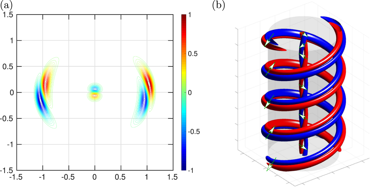 Helical vortices: linear stability analysis and nonlinear dynamics ...