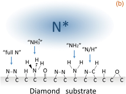 Effect of a radical exposure nitridation surface on the charge ...