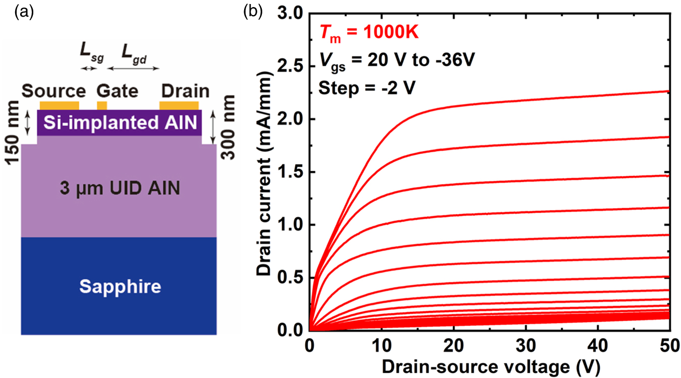 Temperature dependence of electrical characteristics of Si-implanted ...