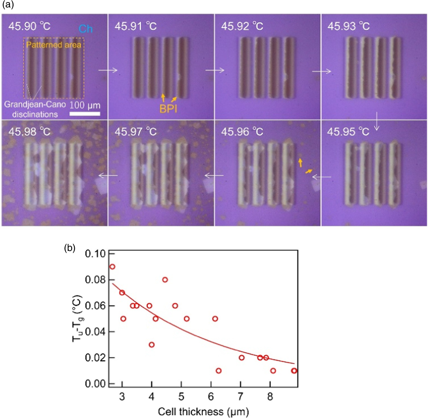 Selective phase transition of cholesteric blue phase I induced by ...
