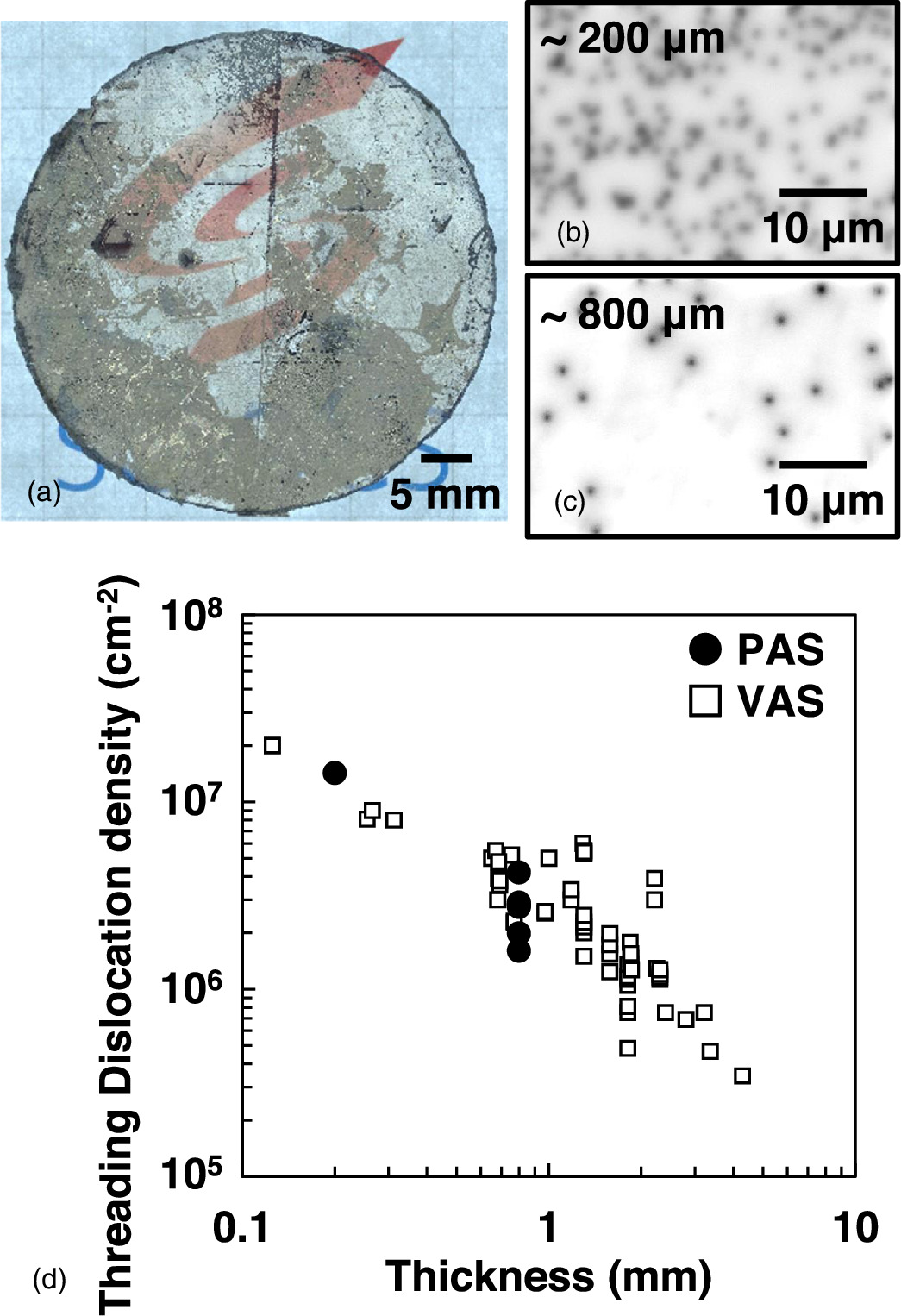 Fabrication of free-standing GaN substrates using electrochemically ...