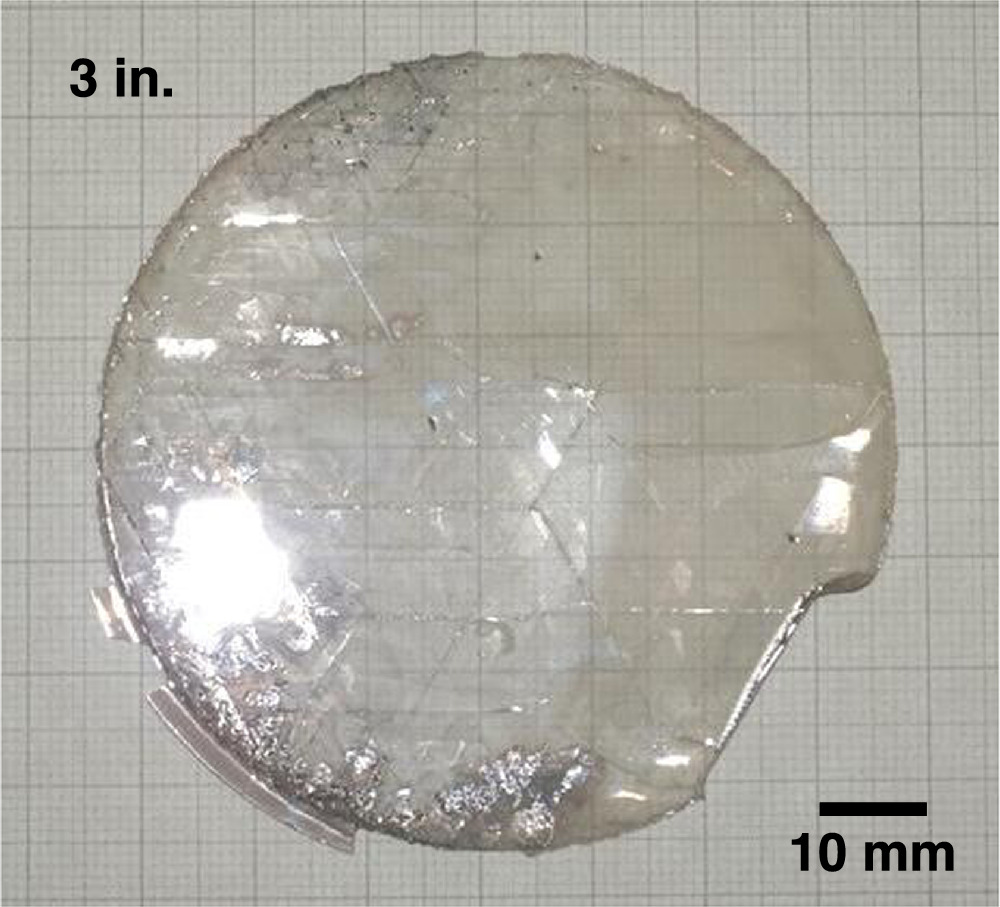 Fabrication of free-standing GaN substrates using electrochemically ...