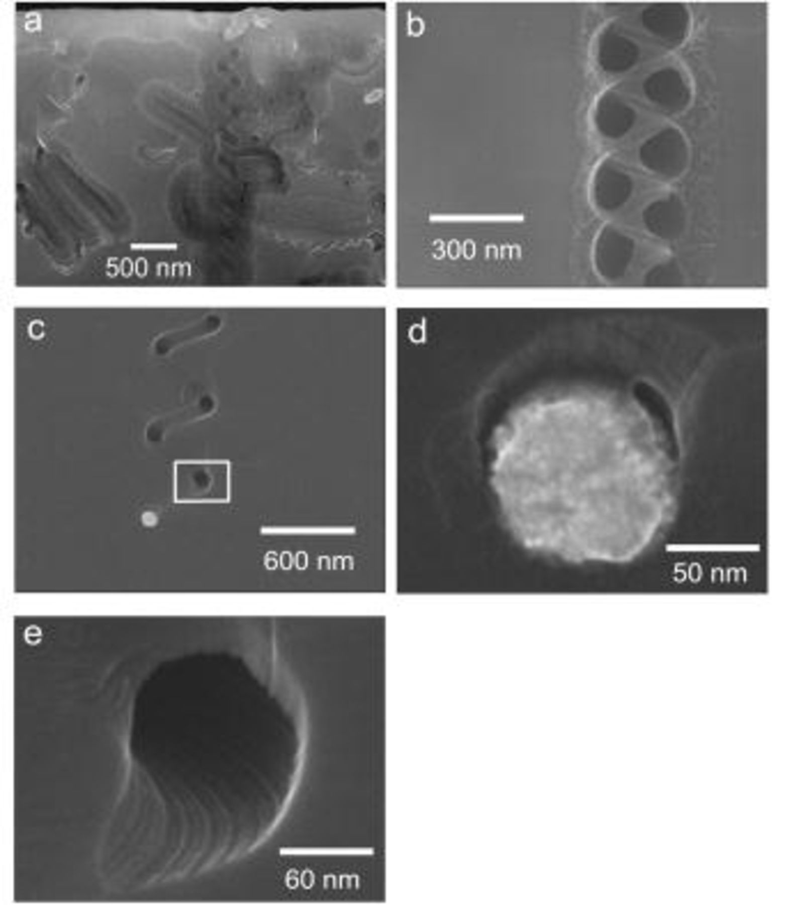 Helical Nanoholes Bored in Silicon by Wet Chemical Etching Using ...